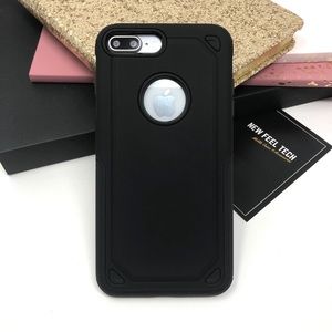 Accessories | Iphone Black Hybrid Armor Case | Poshmark